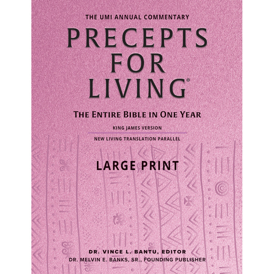 Precepts for Living®: The Entire Bible in One Year Large Print – UMI ...