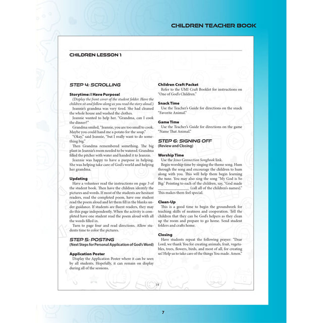 The Jesus Connection VBS Program: Downloads from Heaven – UMI (Urban ...