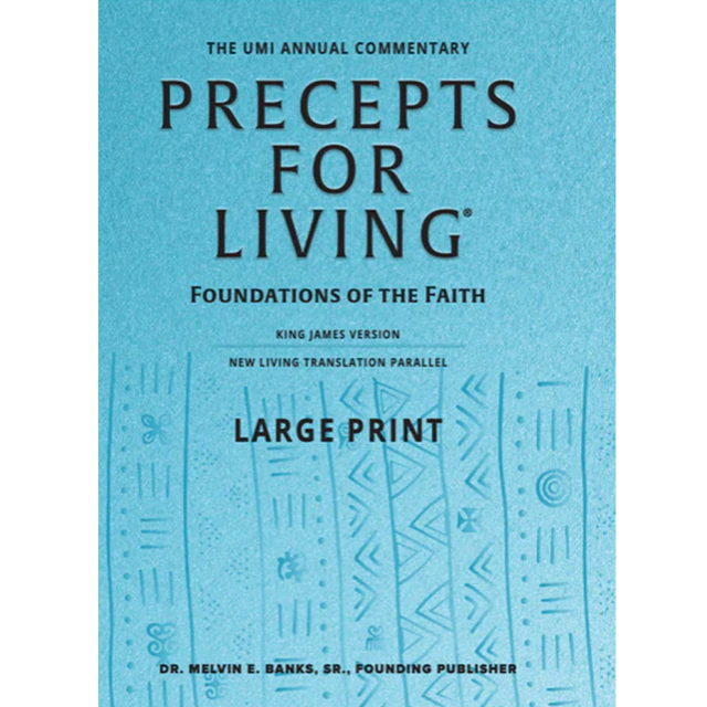 Precepts for Living®: Foundations of the Faith Large Print (2025-2026 ...