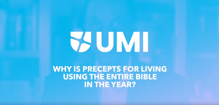 Precepts for Living® – UMI (Urban Ministries, Inc.)